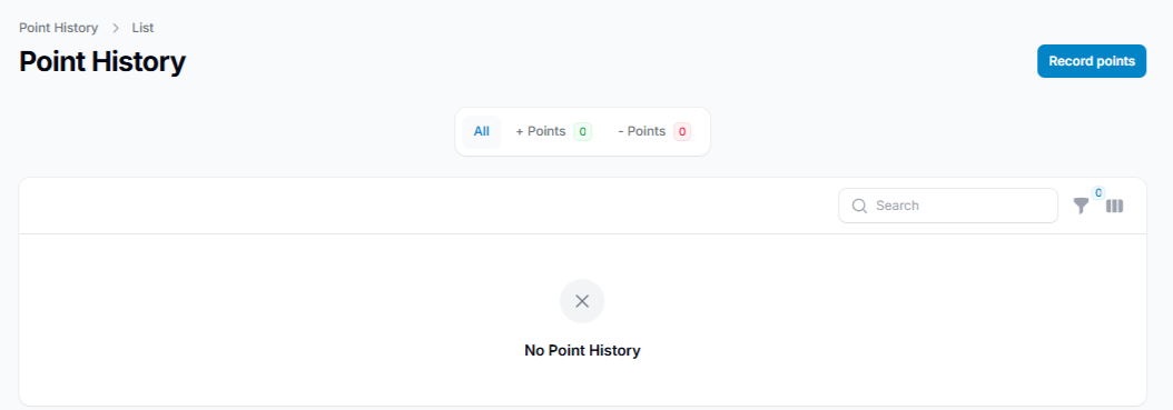 POINT HISTORY | Pixalink