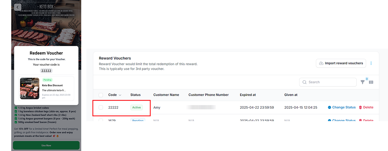 REWARD VOUCHERS IMPORT GUIDE | Pixalink